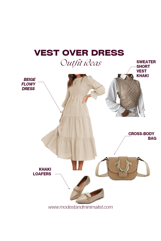 10 Neutral modest dresses and how to style them – Fall and Winter ...