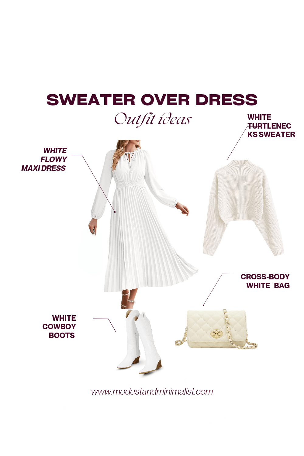 10 Neutral modest dresses and how to style them – Fall and Winter ...