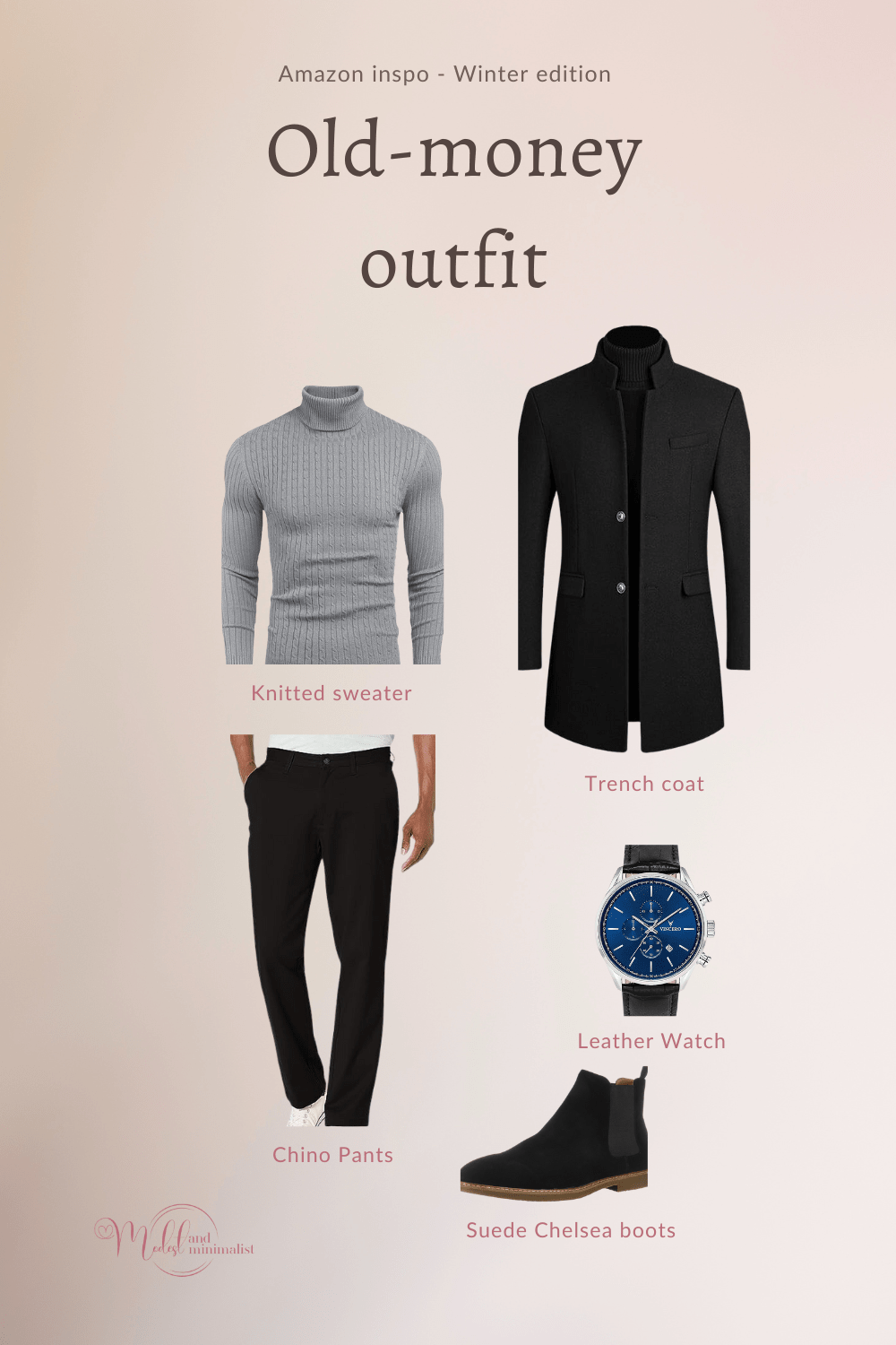 How to create a capsule wardrobe for men in old money style - Modest ...
