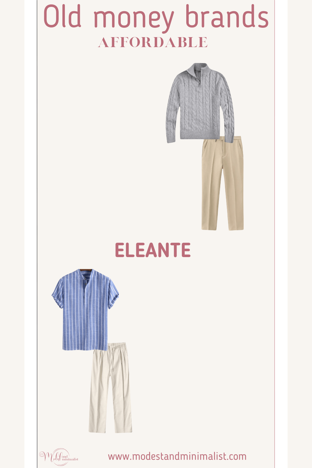 15 Affordable Old Money Brands - Modest and Minimalist