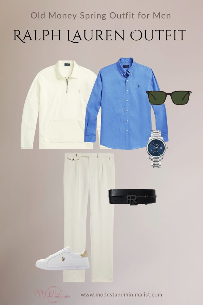 Old money spring capsule wardrobe for men 2024 - Modest and Minimalist