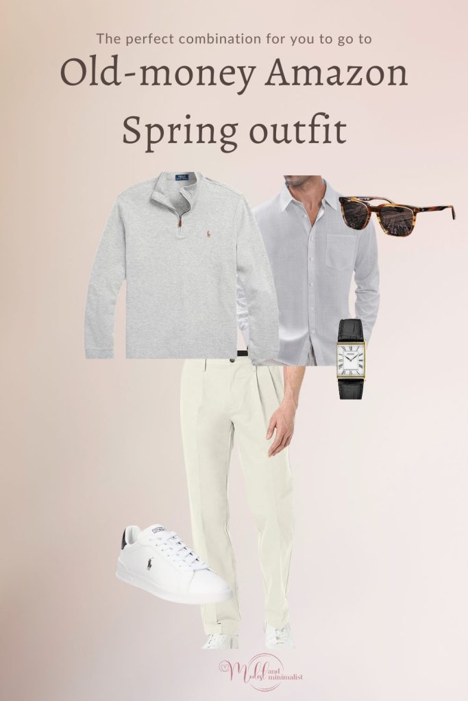 Old money spring capsule wardrobe for men 2024 - Modest and Minimalist